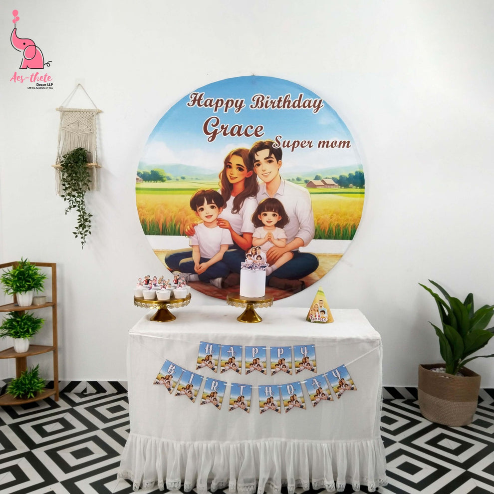 Cartoon Character Themes: Family – Aesthete Decor LLP